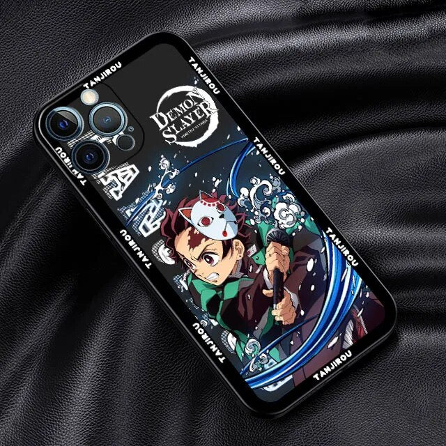 Demon Slayer Tanjiro Water Breathing Phone Case