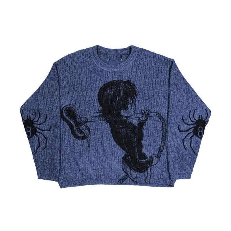 Hunter x Hunter Shizuku Nen Conjurer Oversized Handknit Sweater