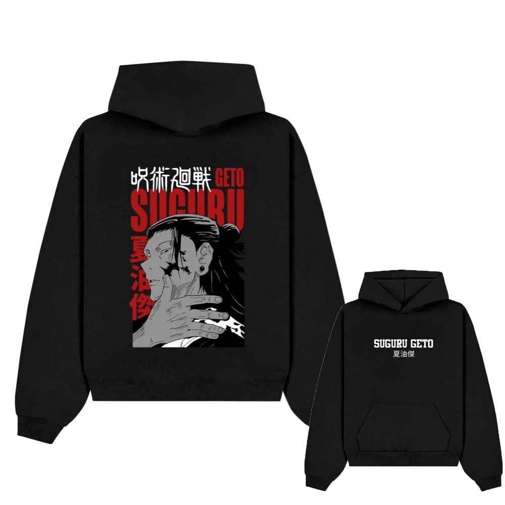 Jujutsu Kaisen Geto's Curse Oversized Vintage Hoodie