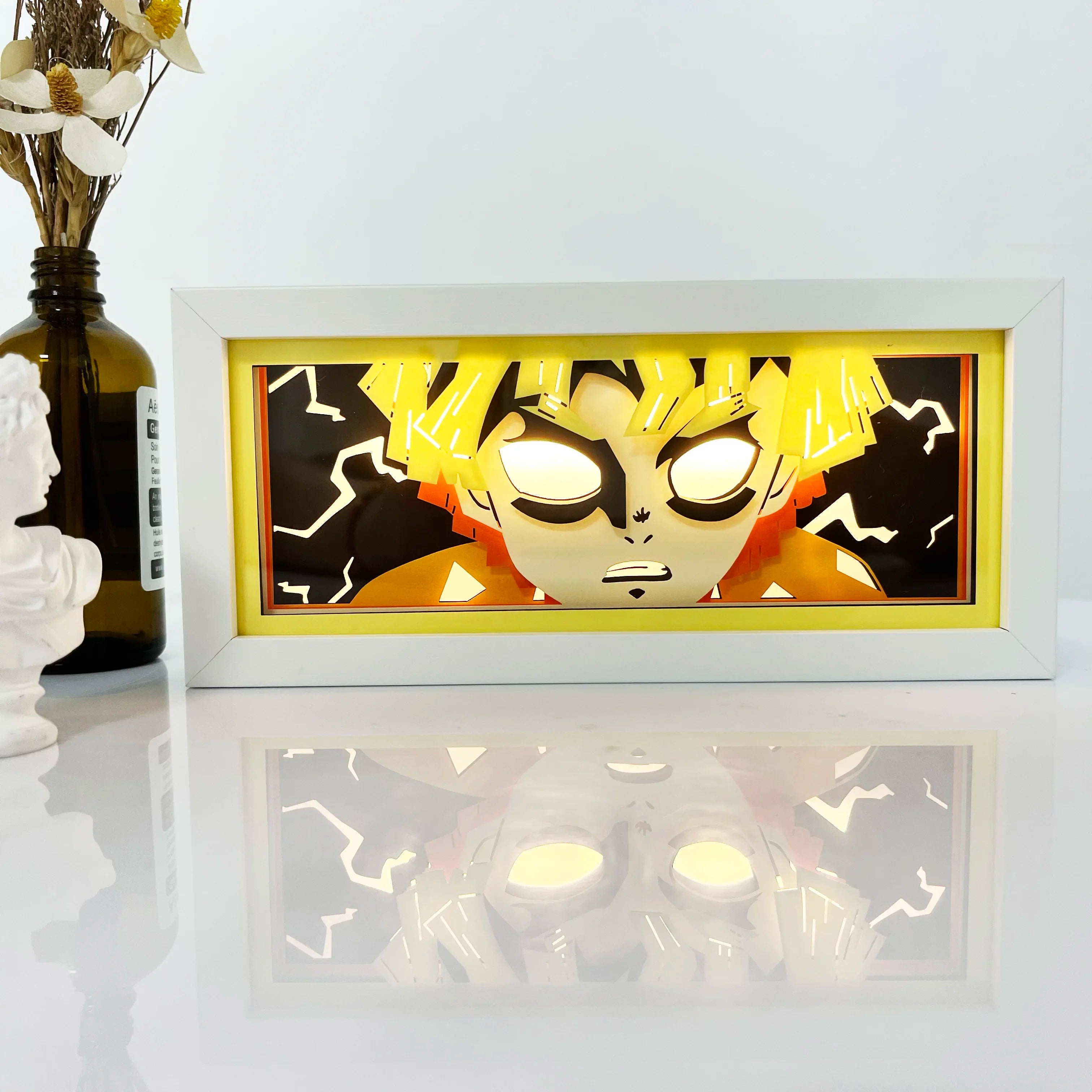 Demon Slayer Zenitsu Led Box Lamp Night Light