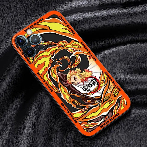 Demon Slayer Rengoku Blaze of Courage Phone Case