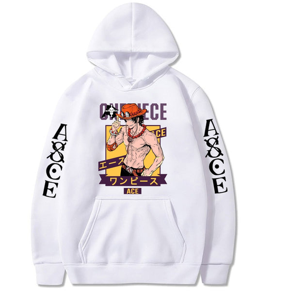 One Piece Ace ASCE Graphic Hoodie